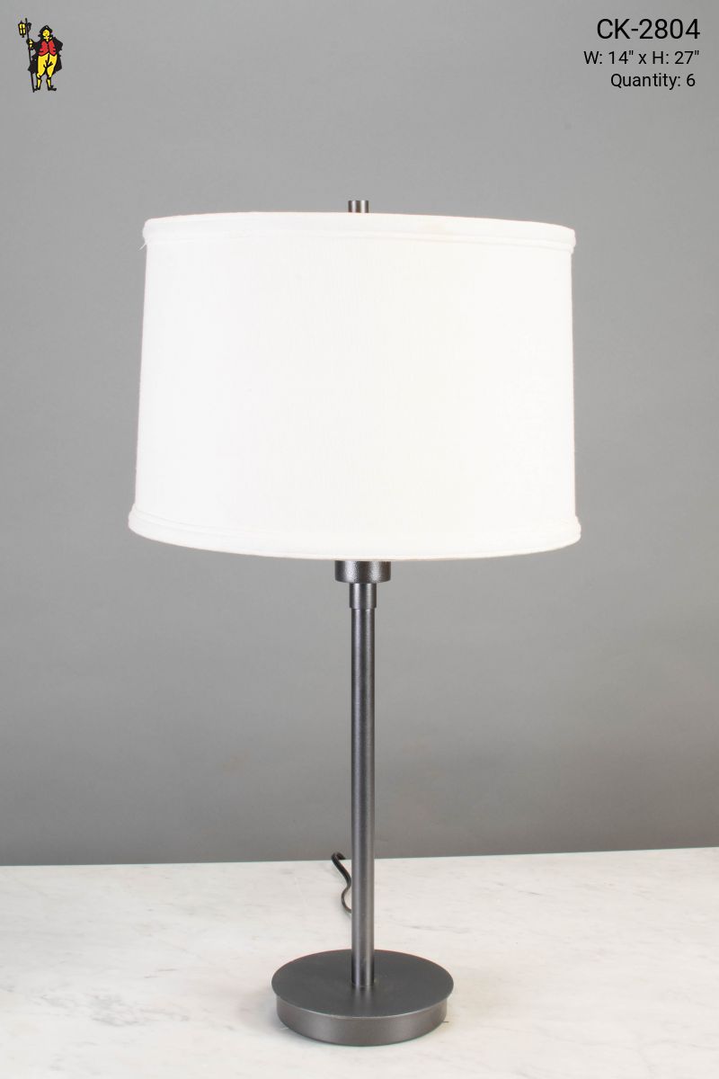Black Pole Table Lamp | Table Lamps | Collection | City Knickerbocker ...