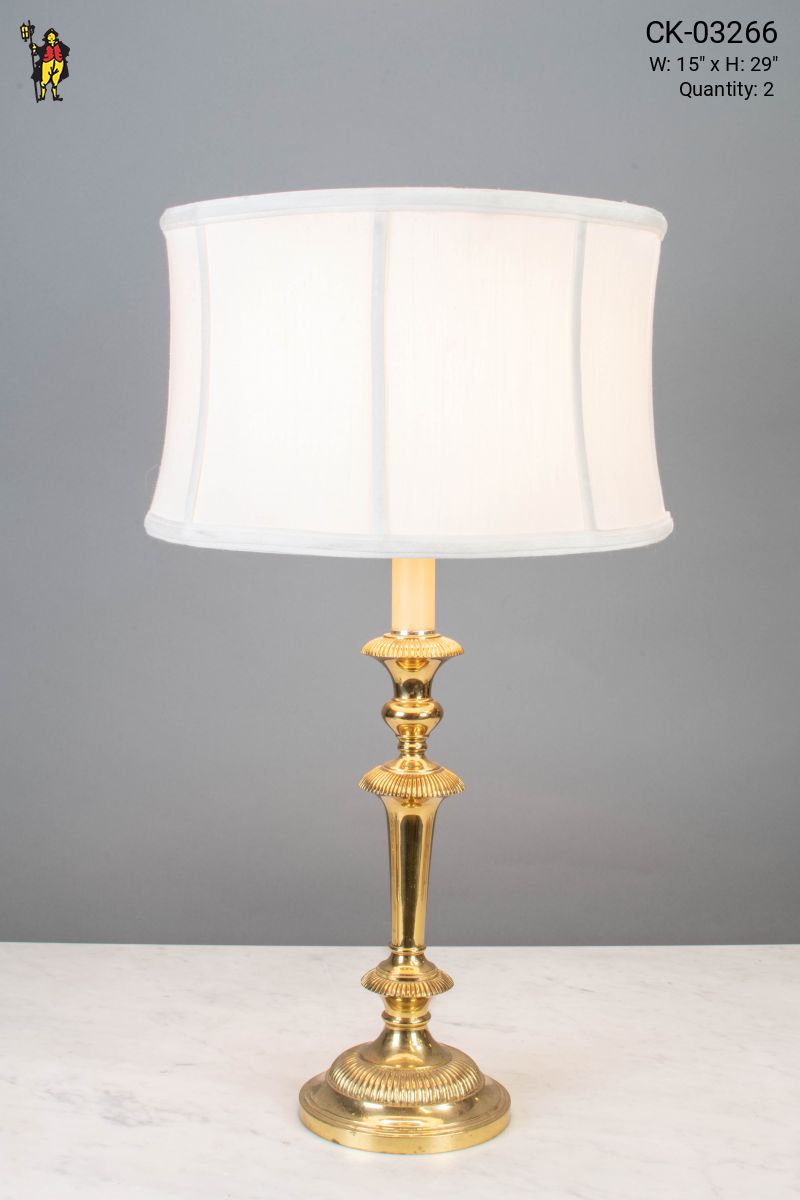 Traditional Polished Brass Table Lamp | Table Lamps | Collection | City ...