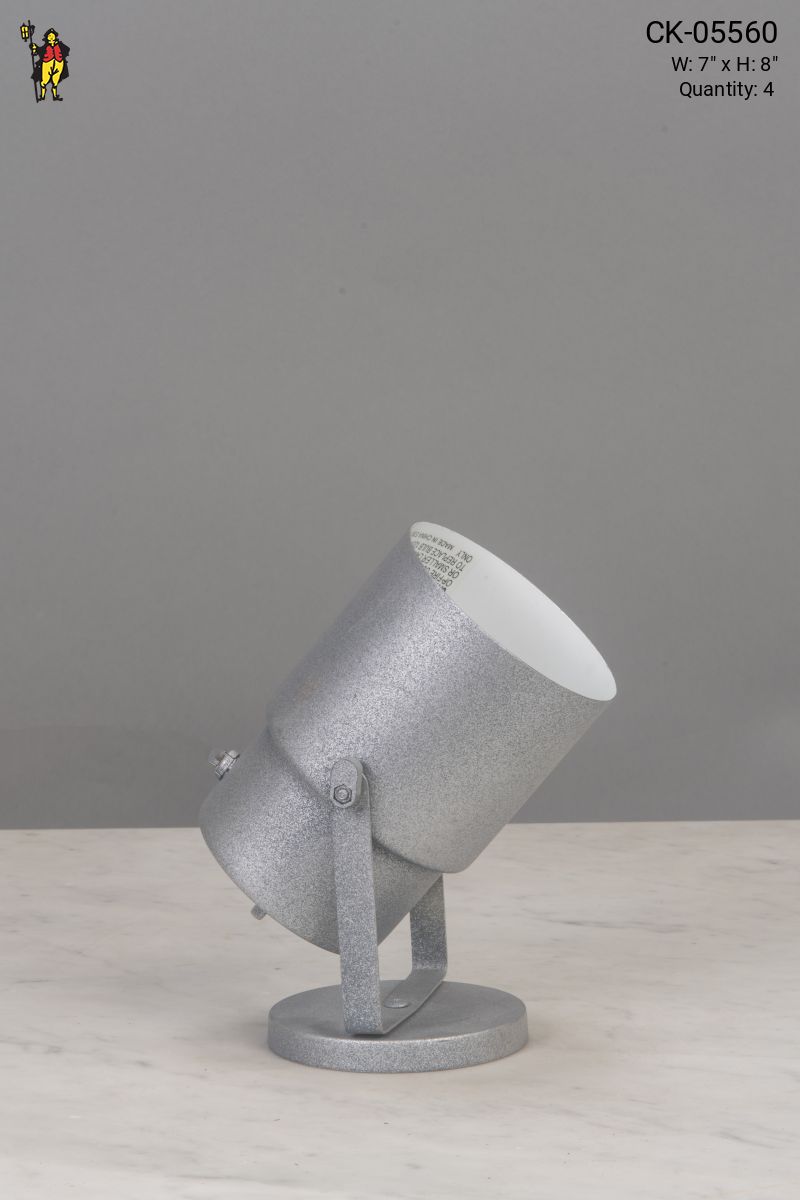 Matte Silver Can Light | Table Lamps | Collection | City Knickerbocker ...