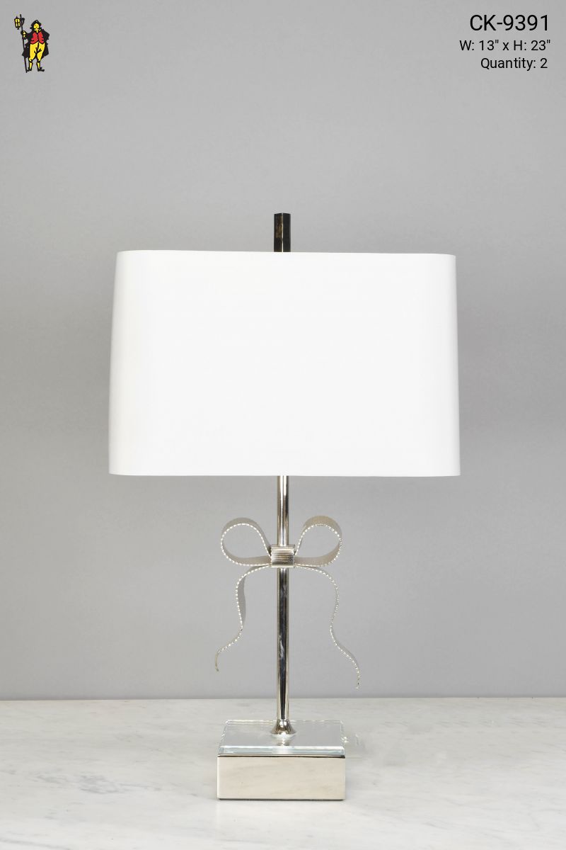 Chrome Ribbon Table Lamp | Table Lamps | Collection | City ...