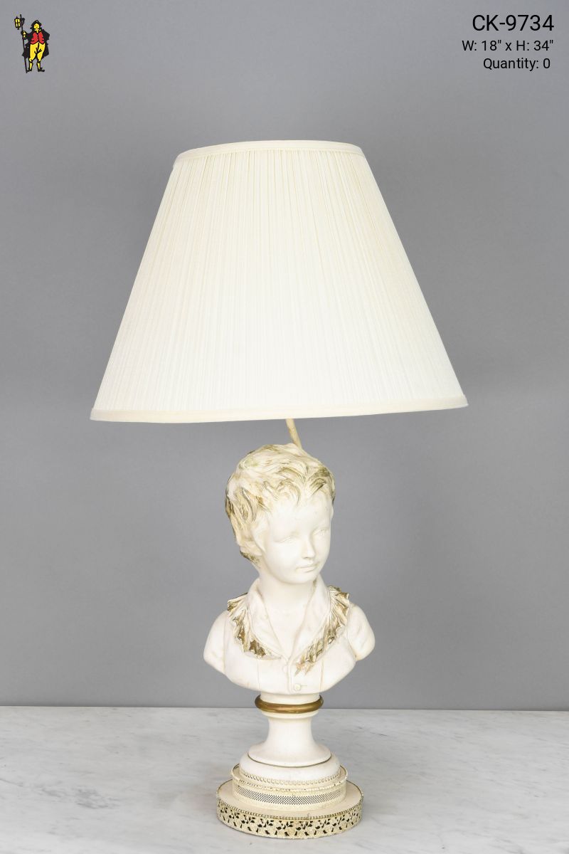 Male Ceramic Bust Table Lamp | Table Lamps | Collection | City ...
