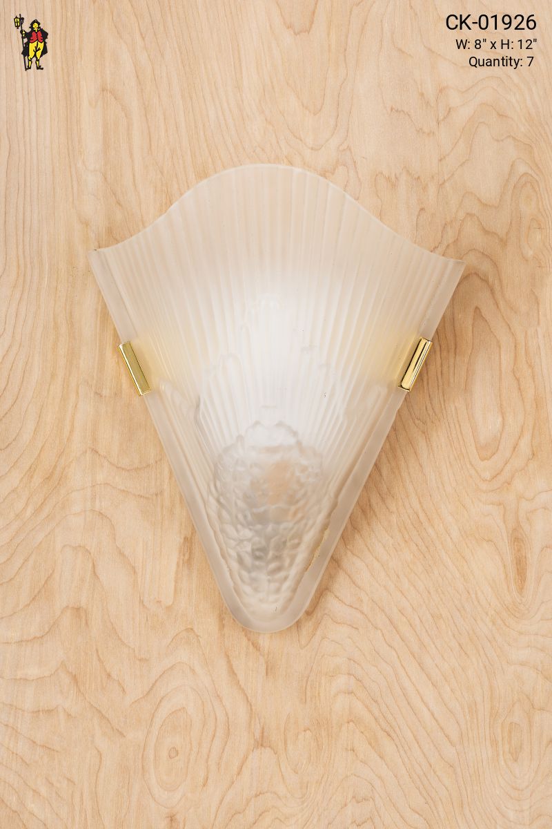 Frosted Glass Shell Wall Sconce | Wall Lights | Collection | City ...