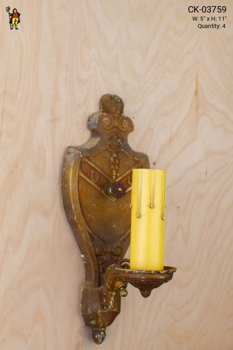 Medieval Single Candle Wall Sconce | Wall Lights | Collection | City ...