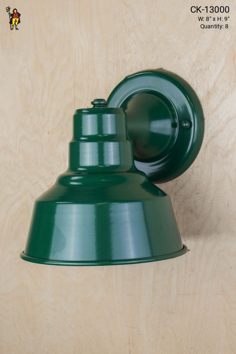Green Single Down Light Wall Sconce | Wall Lights | Collection | City ...
