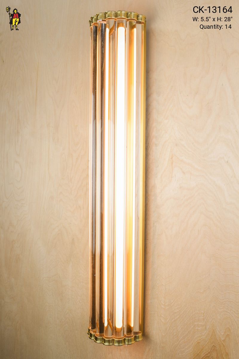 *LED* 28" Glass Rod Wall Sconce | Wall Lights | Collection | City ...