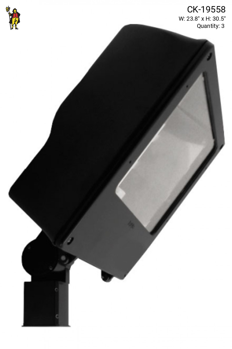 Floodinator Wall Mount High Pressure Sodium Spot Light (75lbs & 4k Watt ...